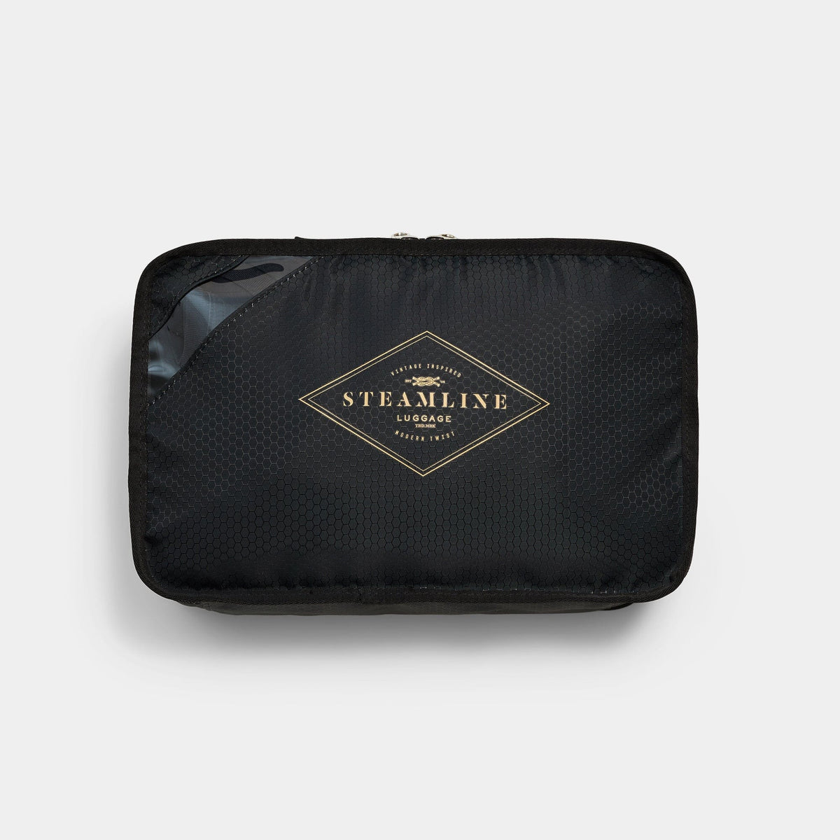 The Black Packing Cube Set | SteamLine Luggage Packing Cube Sets