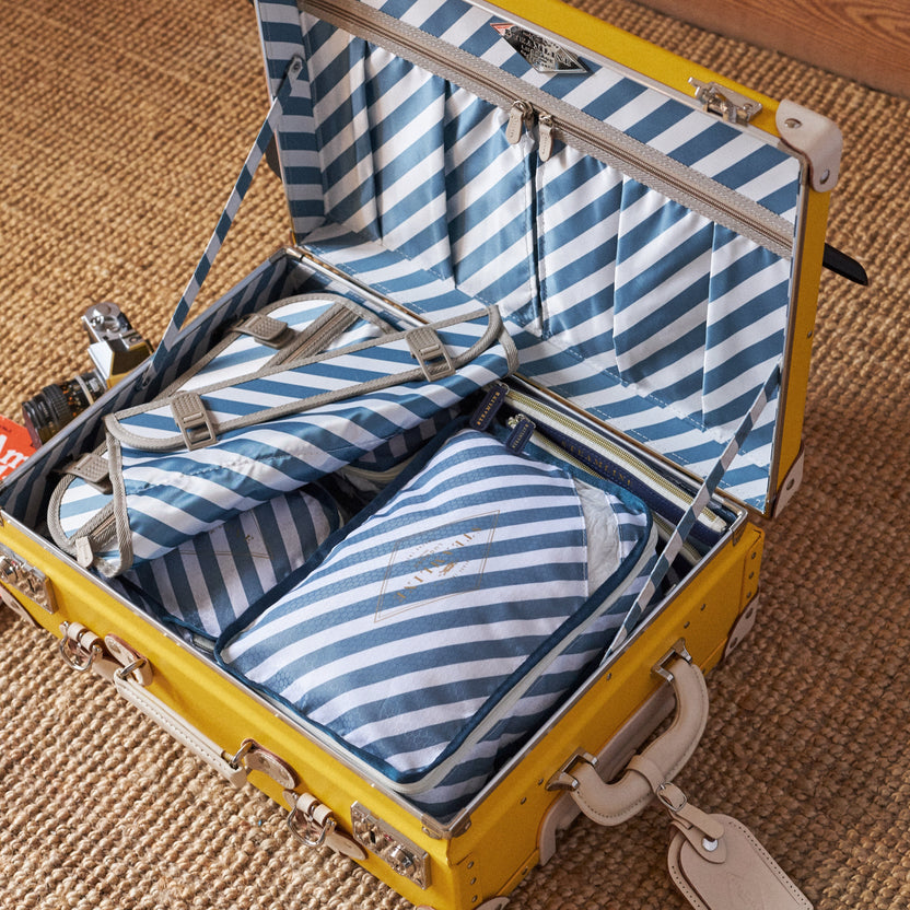 The Signature Stripe Packing Cube Set | SteamLine Luggage Packing Cube Sets
