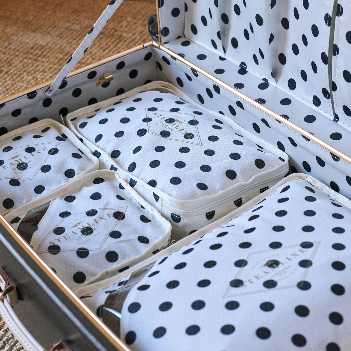 The Floral Packing Cube Set | SteamLine Luggage Packing Cube Sets