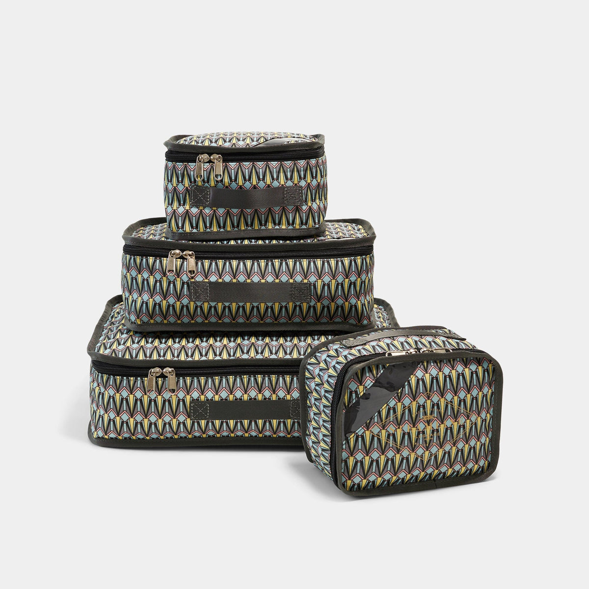 The Art Deco Packing Cube Set | SteamLine Luggage Packing Cube Sets