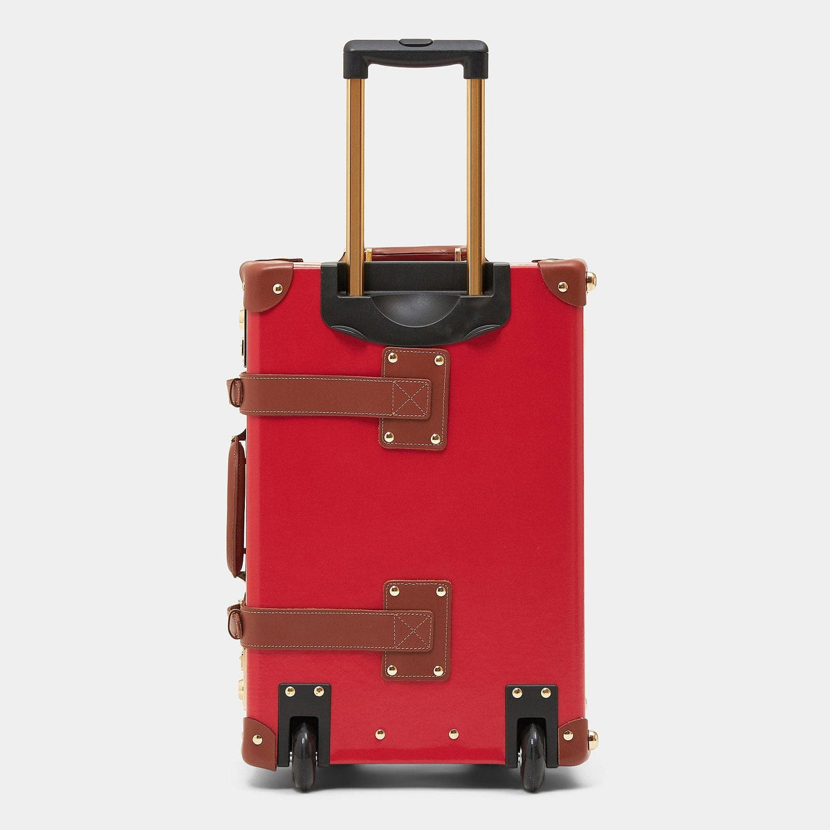 Shop our red leather Carry-On suitcase | SteamLine: The world's most ...
