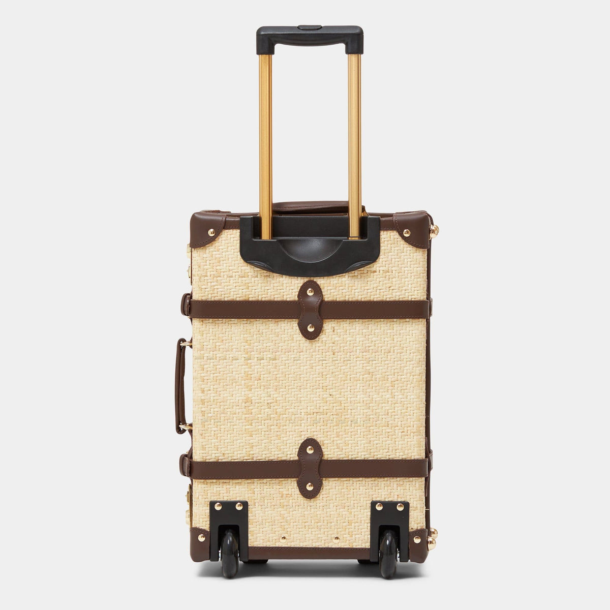 The Explorer Carryon | Rolling Rattan Suitcase Designer Luggage Sets
