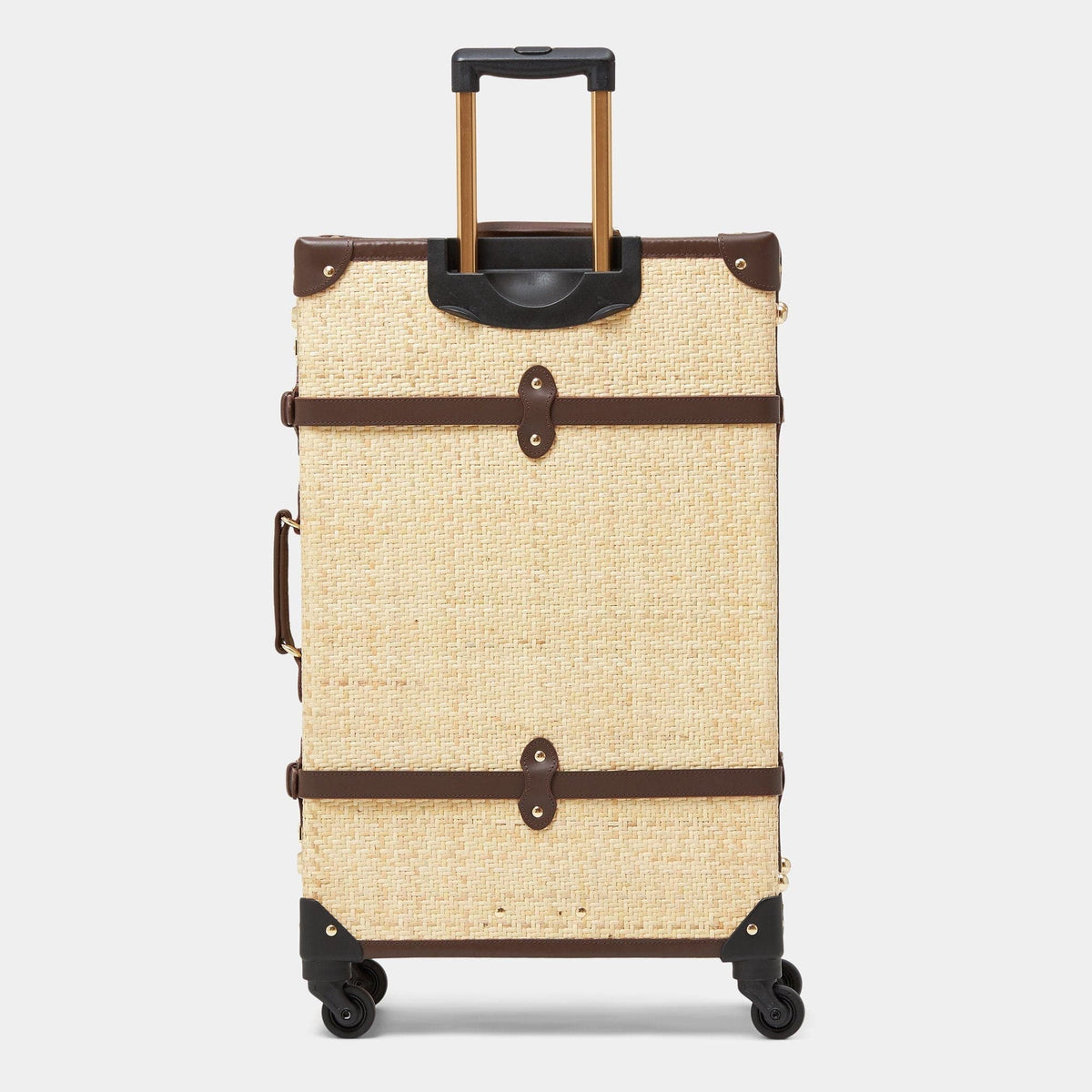 The Explorer Spinner | Luxury Luggage Large Check In Rattan Suitcase