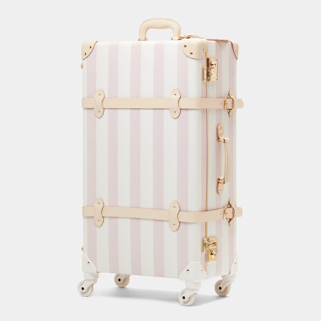 The Illustrator - Pink Check In Spinner – Steamline Luggage