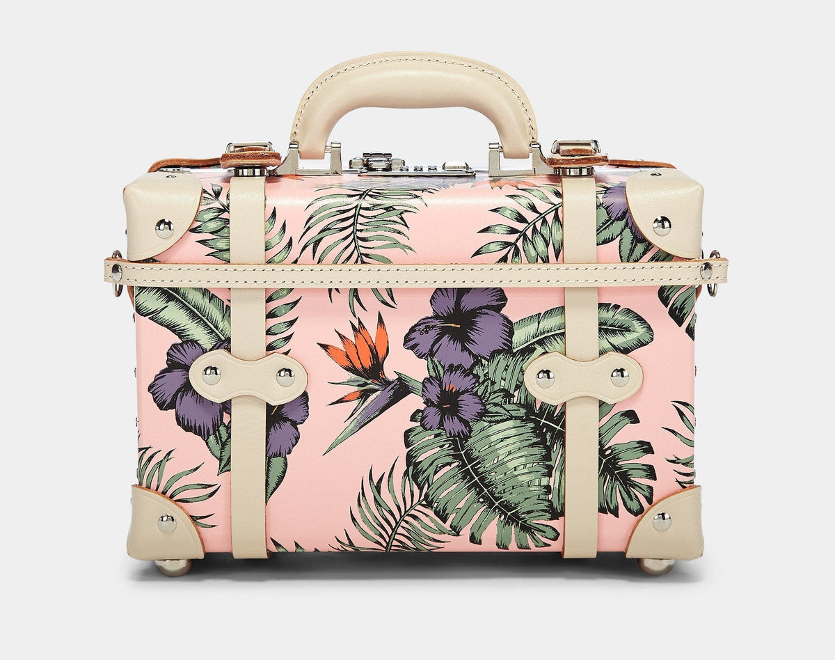 The Botanist Vanity | Small Vintage Style Suitcase Travel Vanity Case