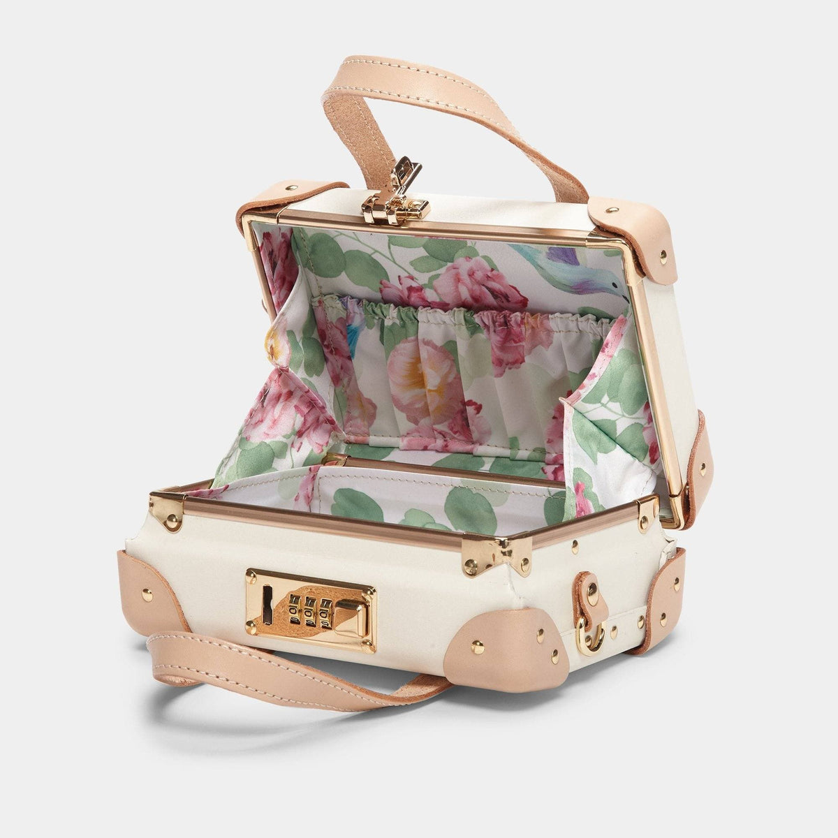 The Sweetheart Mini Trunk Purse | Small Vintage Suitcase Crossbody Bag